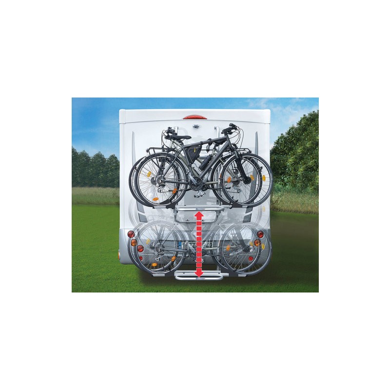 BR-Systems electric bike lift with bike racks
